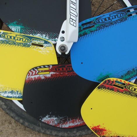 Dirt Designs - Number plates, pads, stickers and t-shirts - bmxultra.com