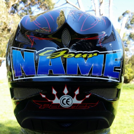 Product Spotlight: Ringmaster Helmet ID Decal Kits - bmxultra.com