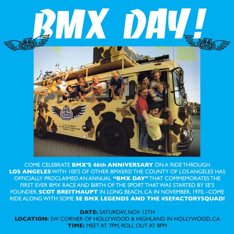 The BMX Day Celebration & Ride! - bmxultra.com