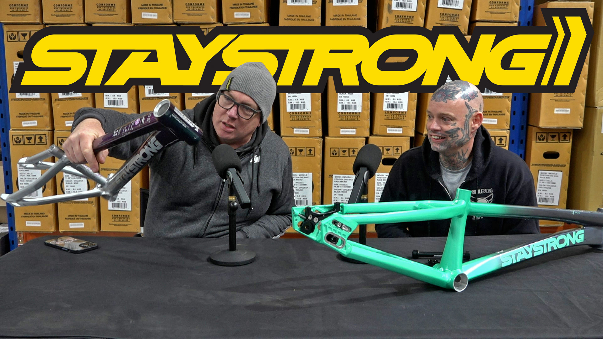 ECITV Check out the new Staystrong V5 Frames - bmxultra.com