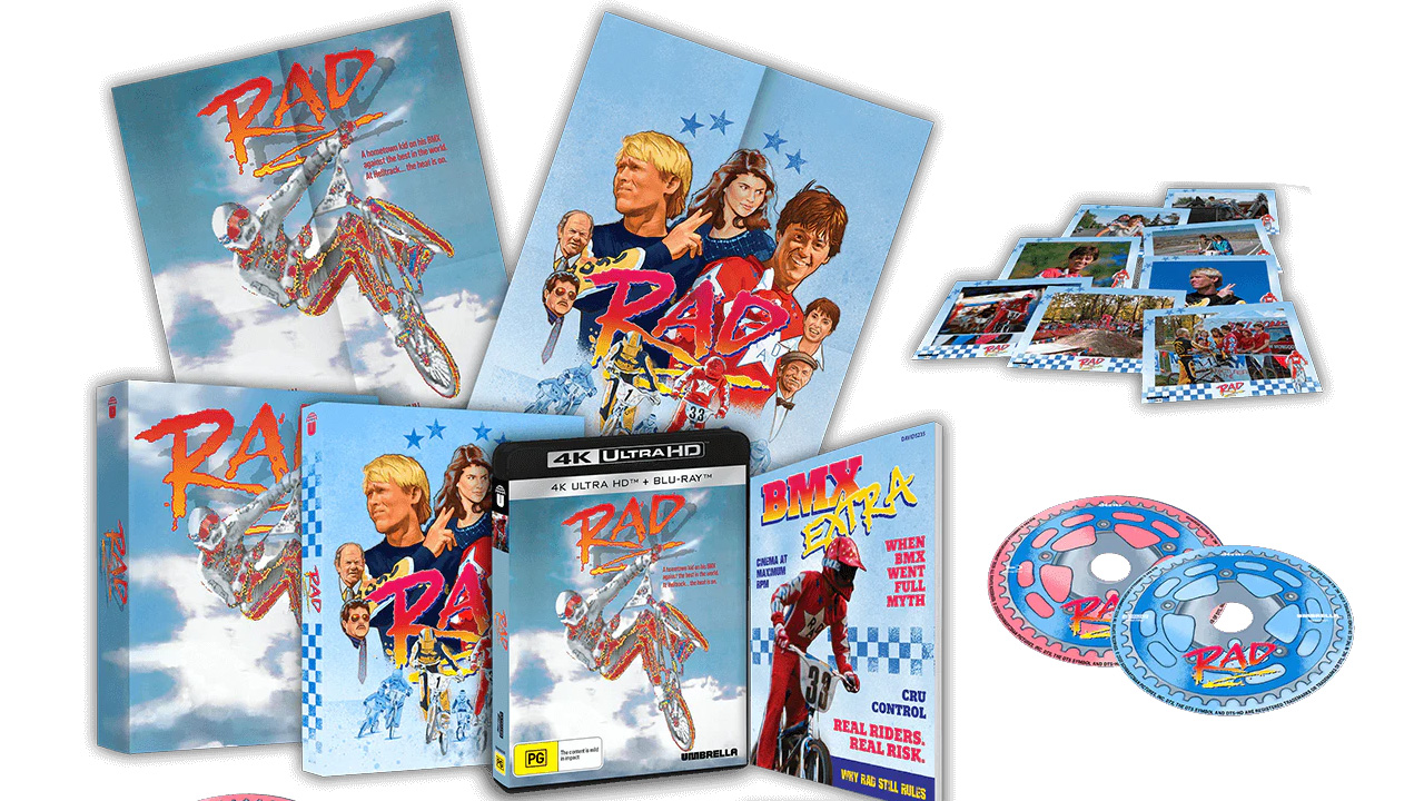 Rad (1986) 4K & Blu-ray Collector's Edition - bmxultra.com